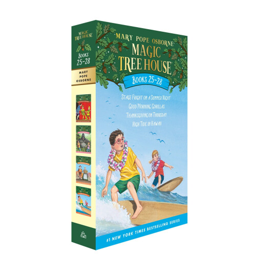 Magic Tree House Volumes 25-28 Boxed Set (A Stepping Stone Book) (Magic ...