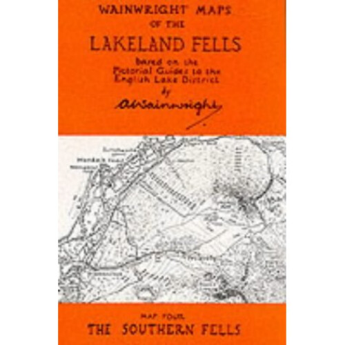 Wainwright Maps of the Lakeland Fells: Southern Fells Map 4 on OnBuy