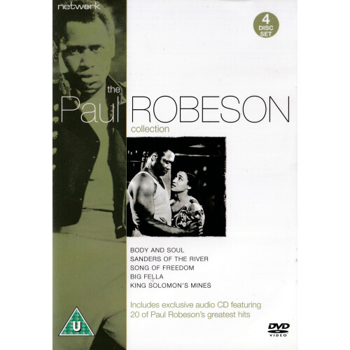 Paul Robeson DVD & CD Collection - Body And Soul/Sanders Of The River ...