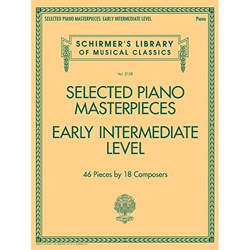 Selected Piano Masterpieces - Early Intermediate Level (Schirmer's ...
