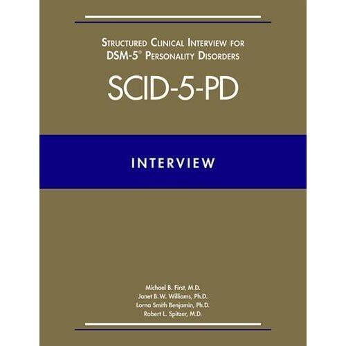 Structured Clinical Interview for DSM-5 (R) Personality Disorders (SCID ...