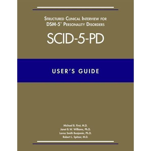 User's Guide for the Structured Clinical Interview for DSM-5 ...