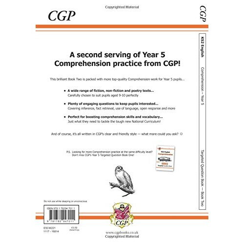 New KS2 English Targeted Question Book: Year 5 Comprehension - Book 2 ...