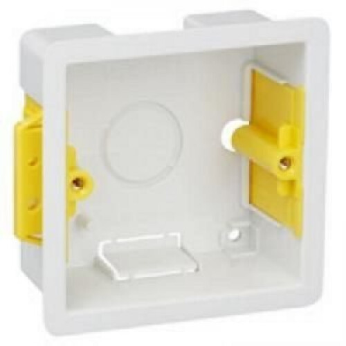 Pack of 10 x Appleby SB619 1 Gang 35mm Dry Lining Wall Electrical Back ...