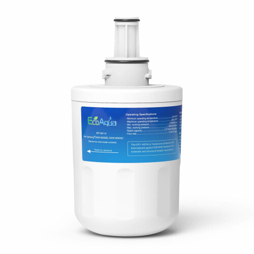 1 x EcoAqua EFF-6011A Ice & Water Refrigerator Filter to fit Samsung ...