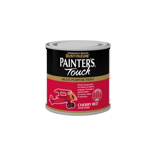 Rust-Oleum 250ml Painter's Touch Toy-Safe Paint - Cherry Red Gloss on OnBuy