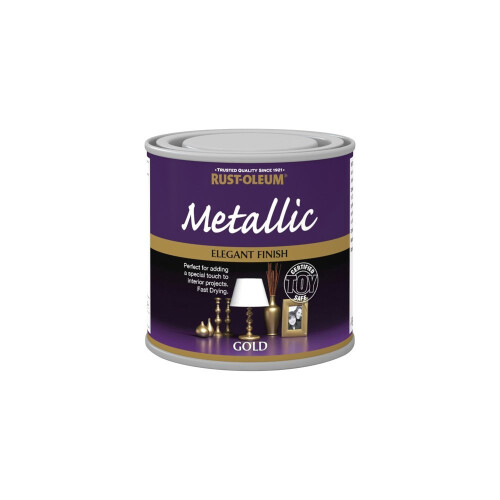 Rust-Oleum 250ml Metallic Toy-Safe Paint - Gold on OnBuy