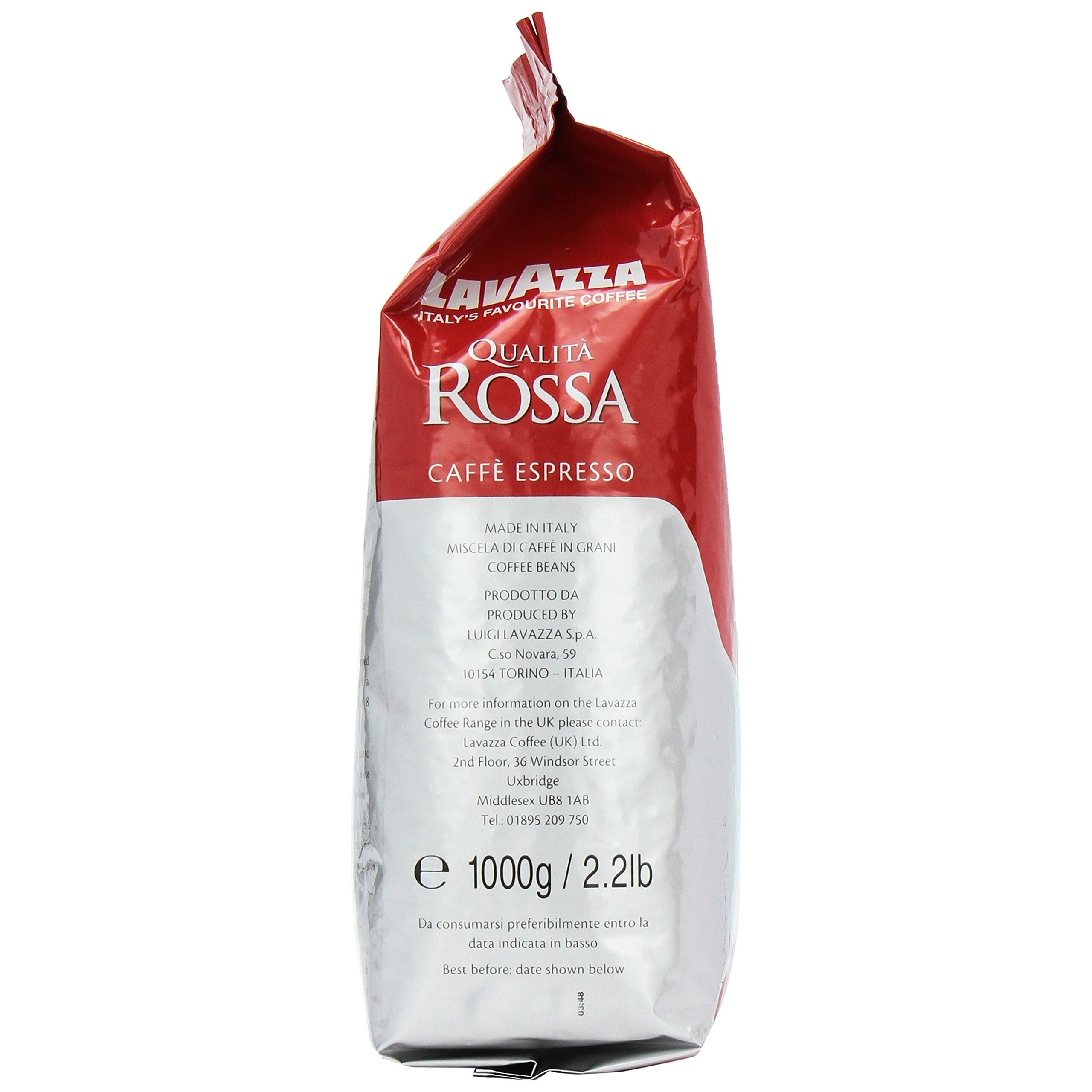 Lavazza Qualita Rossa Coffee Beans, Pack of 6, 6 x 1000g on OnBuy