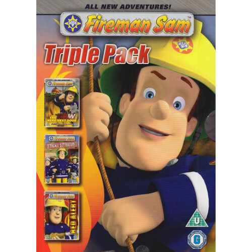 Fireman Sam - CGI Triple Pack (The New Hero Next Door / Red Alert / Sticky Situation) [DVD] on OnBuy