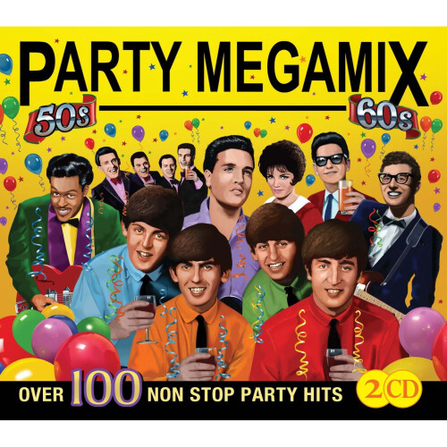 Party Megamix, 1950s - 1960s : 100 Non-Stop Party Hits on OnBuy
