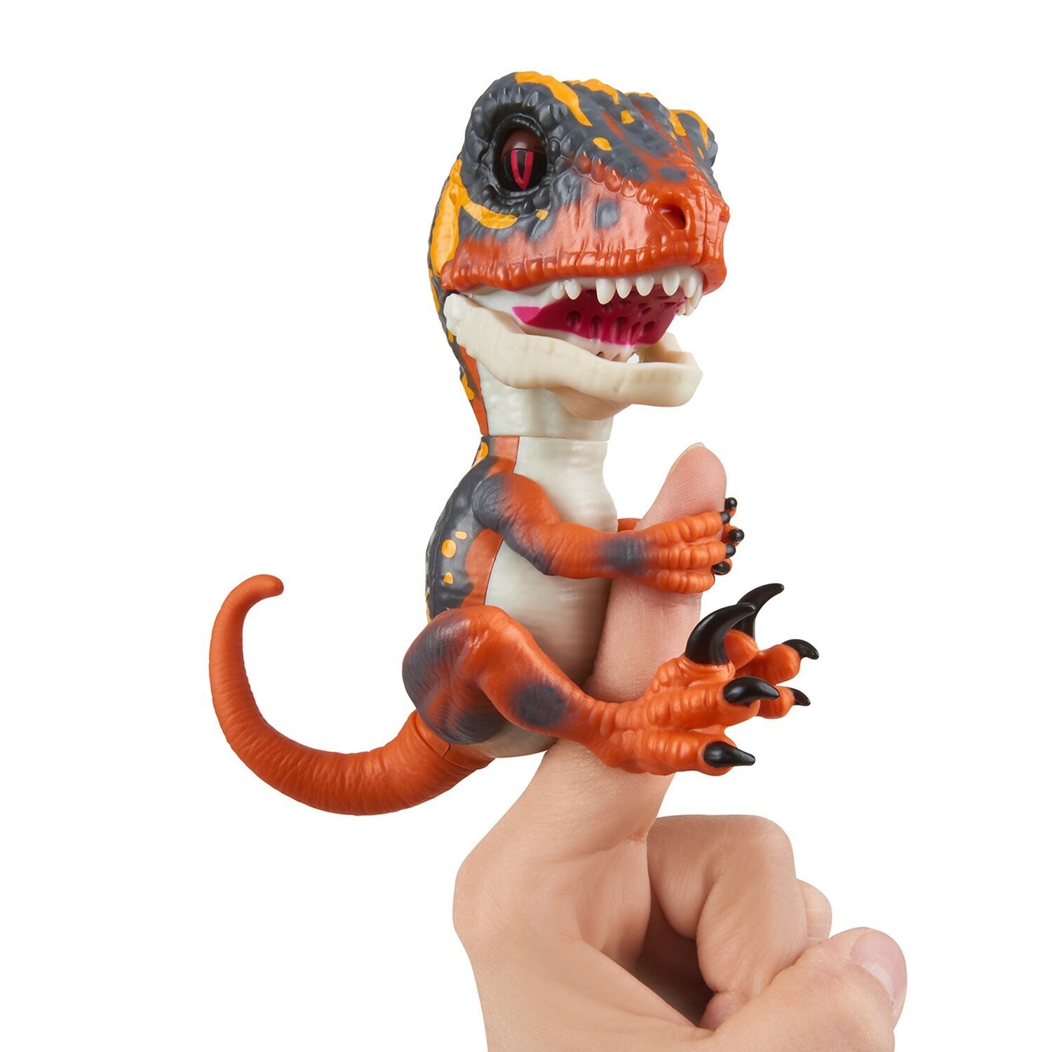 Untamed Raptor by Fingerlings - Blaze (Orange) - Interactive ...