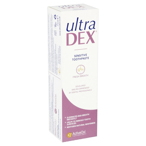 UltraDEX Sensitive Toothpaste 75ml (previously called Recalcifying ...