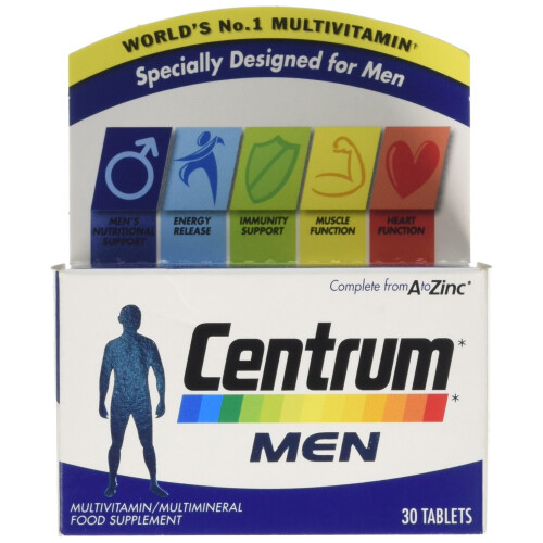 Centrum Complete A-Z Multivitamins Tablets, Pack of 30 on OnBuy
