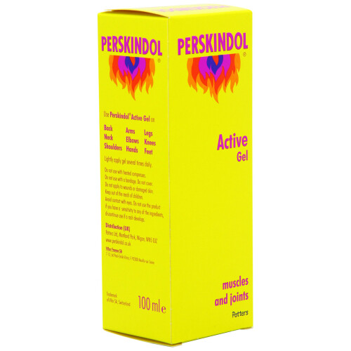 Perskindol Active Gel Dual Action Relief from Arthritic or Muscle Aches ...