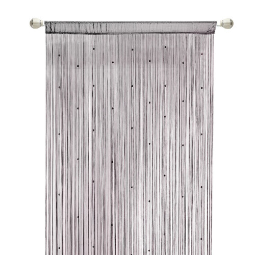 HSYLYM Spaghetti Beaded String Door Curtains with Pearl Beads, Dense ...