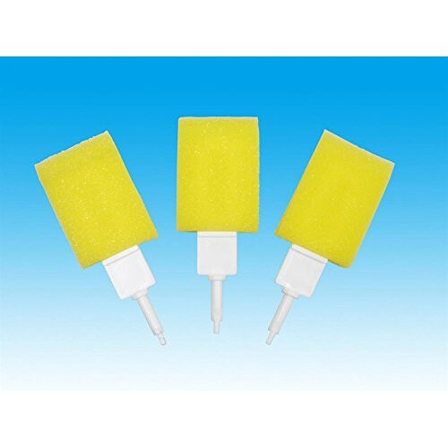LONG HANDLED TOE SPONGE AND BRUSH SET REPLACEMENT SPONGE ONLY PACK OF 3 ...