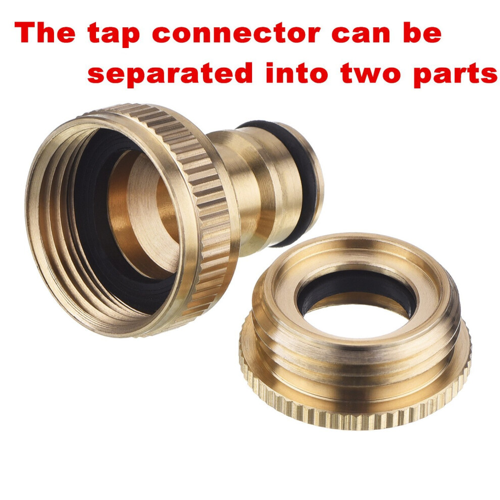Tap Adapter For Kitchen Sink RV Faucet Adapter 1/2 To 3/8 Reducer WEWE ...