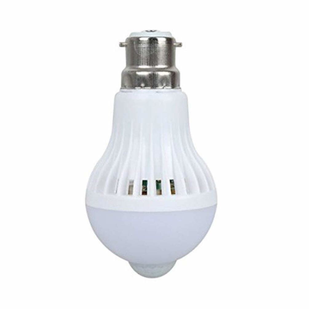 Scoolr B22 9W LED PIR Infrared Motion Sensor Bulb Auto Switch Night ...