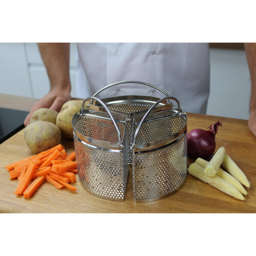 Saucepan Triple Divider And Separator Set - Saves Energy and Space When ...
