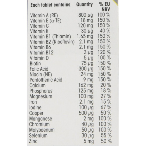 CENTRUM ADVANCE 50 Plus Multivitamin Tablets, Pack of 30 on OnBuy