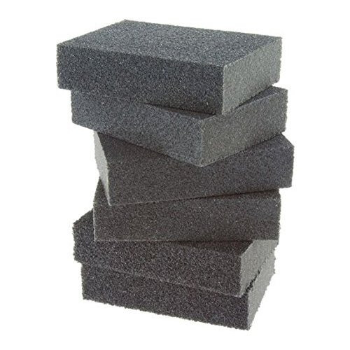 Coral 74300 Essentials Abrasive Sanding Sponge Blocks with Wet or Dry ...