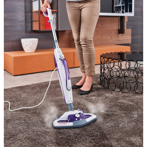 Polti Vaporetto SV440_DOUBLE 15 in 1 Steam Mop with Vaporforce Brush ...