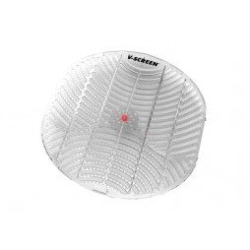 Vectair Systems BCV163-RD V Urinal Screen, Red Apple Orchard ...