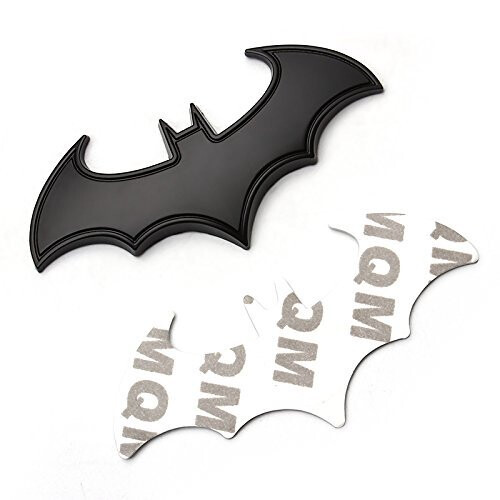 SKS DistributionÂ® 3D Black Stainless Steel Bat Batman high quality Car ...