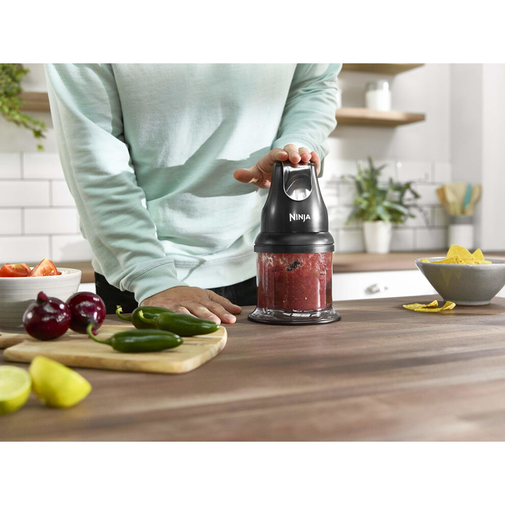 Ninja Professional Stackable Chopper 200W - NJ1002UKBK - Black on OnBuy