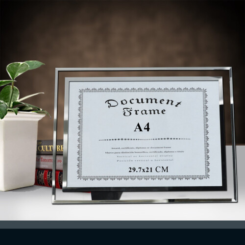 Giftgarden A4 Photo Frame Classic Glass Certificate Frame 21 x 29.7cm ...