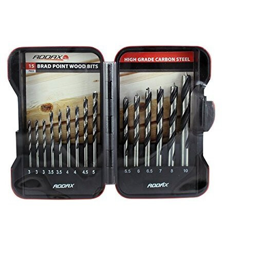 TIMco B15SET Brad Wood Drill Bit Set 15pc, Set of 15 Pieces on OnBuy