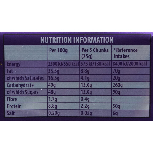 Cadbury Dairy Milk Whole Nut Chocolate Bar, 200g on OnBuy