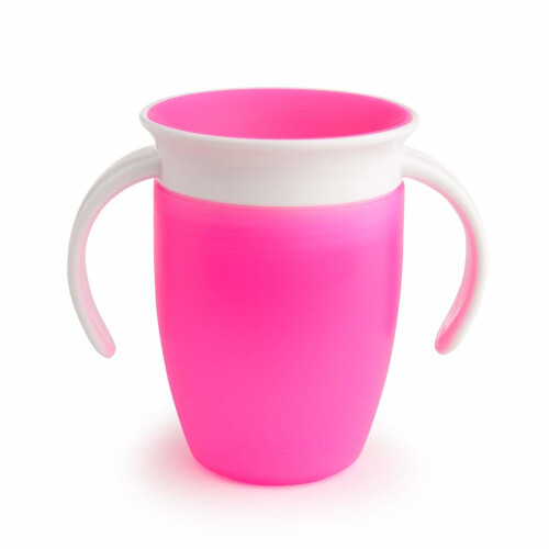 Munchkin Miracle 360 Degree Trainer Cup 207ml - Pink | Toddler Training ...