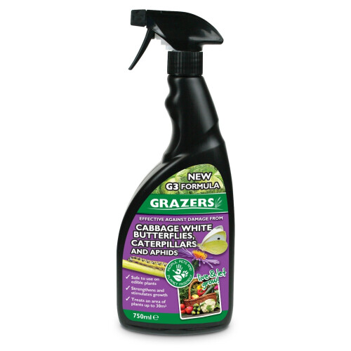 Grazers G3 750ml RTU cabbage white butterflies, caterpillars and aphids ...