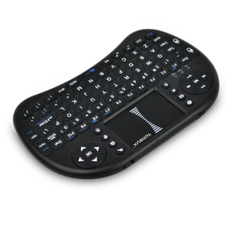 Mini Wireless Keyboard, Tonbux 2.4GHz Mini Wireless KODI XBMC Keyboard ...