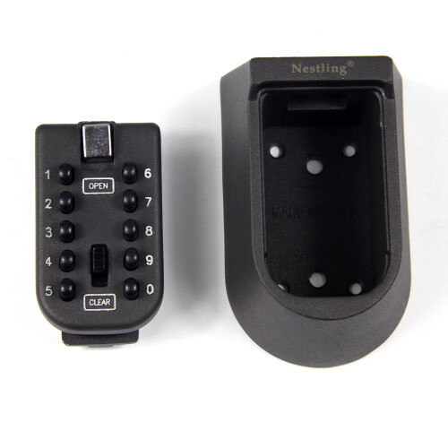 NestlingÂ® Outdoor/Indoor Wall Mount Safe Cabinet Key Security Box ...
