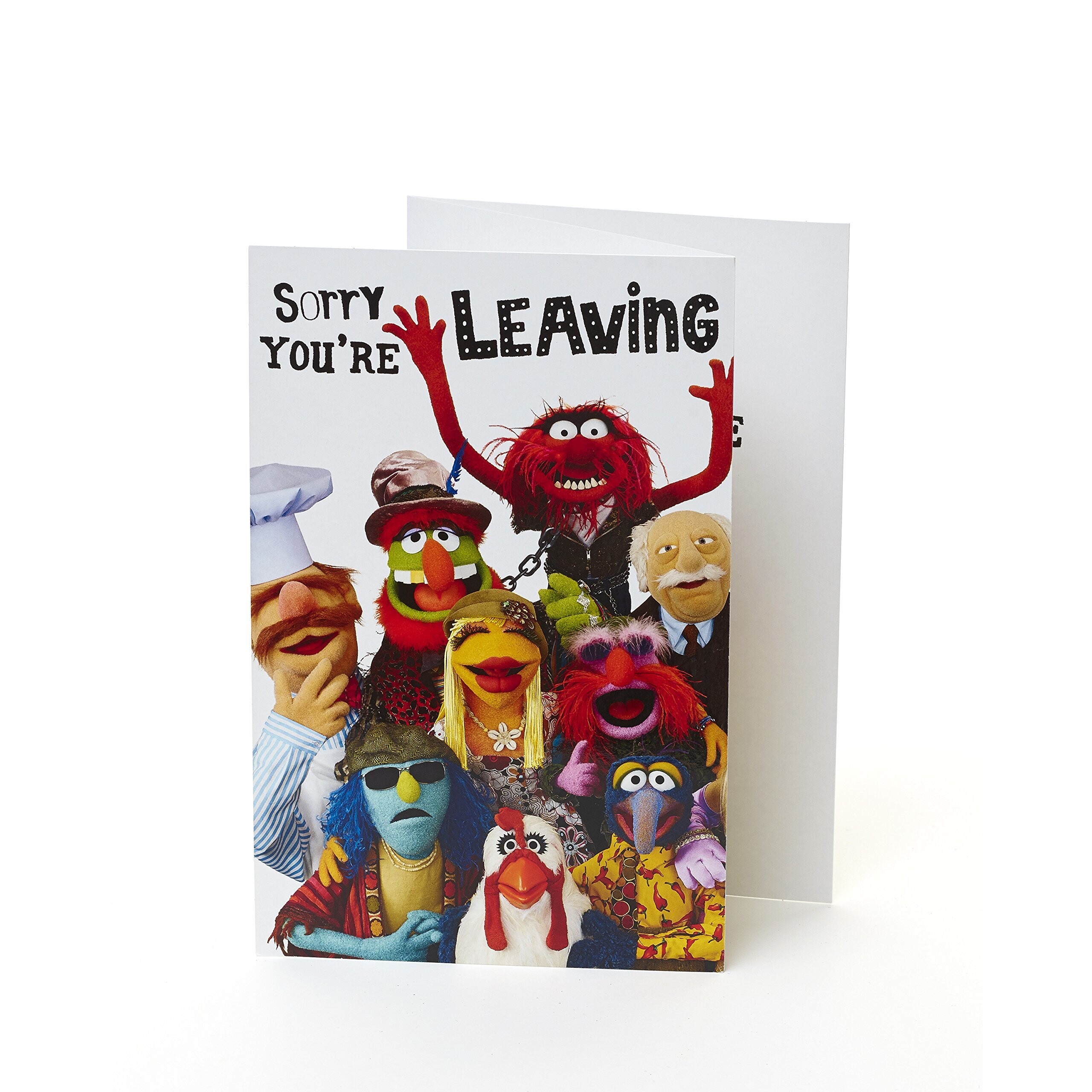 Sorry You're Leaving Card - Goodbye Card Funny, Muppets Leaving Card ...