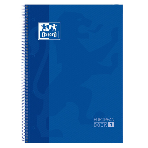 Oxford 368566 - Blue microperforated notepad A4 size 80 sheets 5X5 grid ...