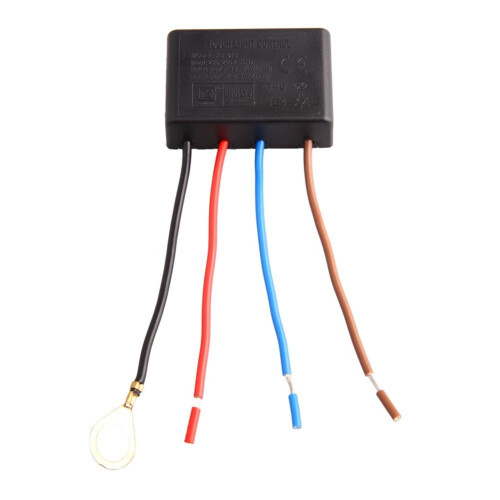 Lamp parts: 3-level 4-wire touch switch for table lamp incandescent ...