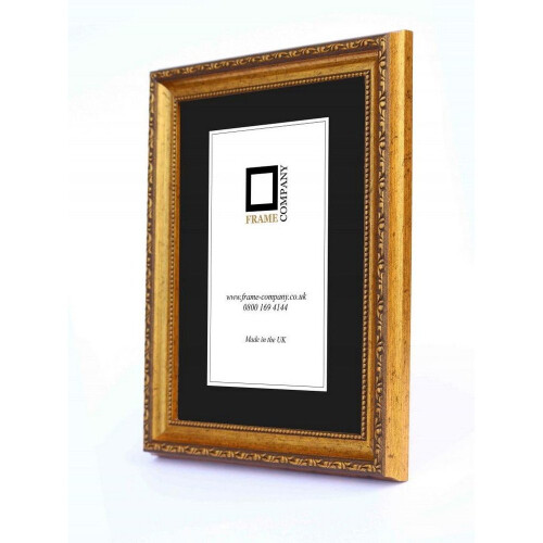 Frame Company Brompton Range A3 Picture Photo Frame, Gold on OnBuy