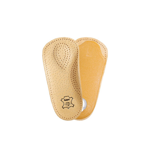 Orthotic leather insoles with longitudinal and transverse arch support ...