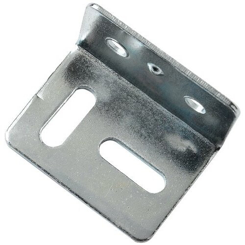 Bulk Hardware BH00122 Cranked Square Stretcher Plate Bracket Brace, 38 ...
