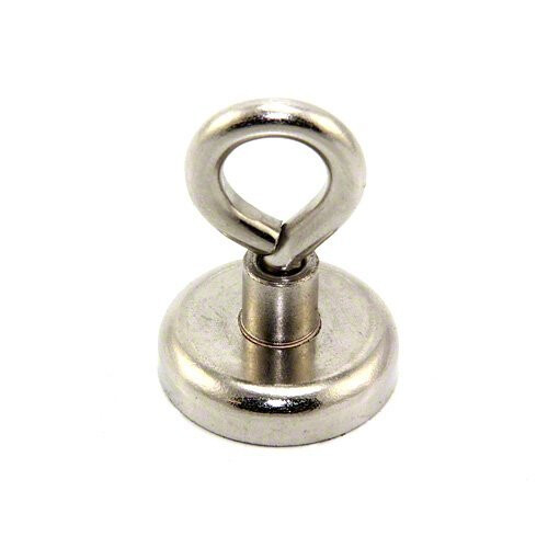 Magnet Expert 32mm dia Neodymium Clamping Magnet with M6 Eyebolt - 36 ...