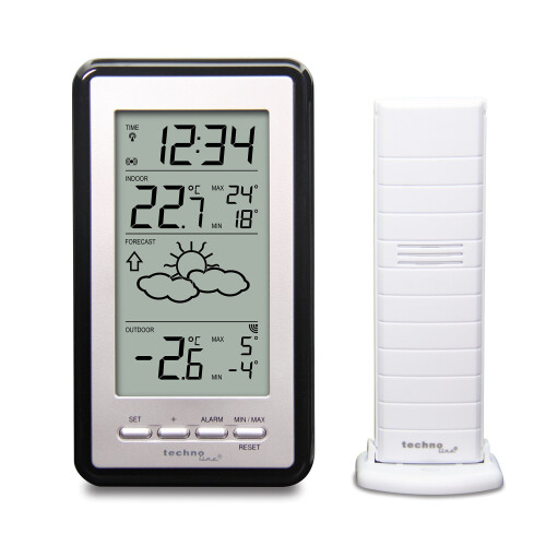 Technoline WS-9130- Digital Weather Station with Radio Controlled Clock ...