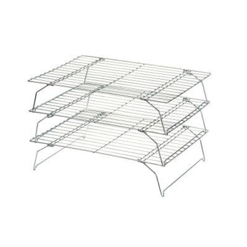 Dexam Stackable Rectangular Cooling Racks 34cm x 25cm - Set of 3 on OnBuy