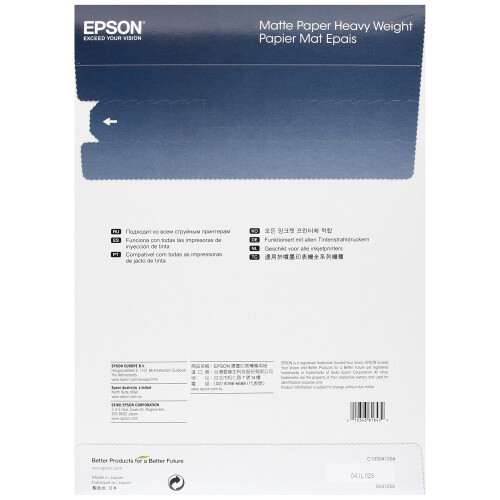 Epson A4 Matte Heavyweight Inkjet Paper (50 Sheets) on OnBuy