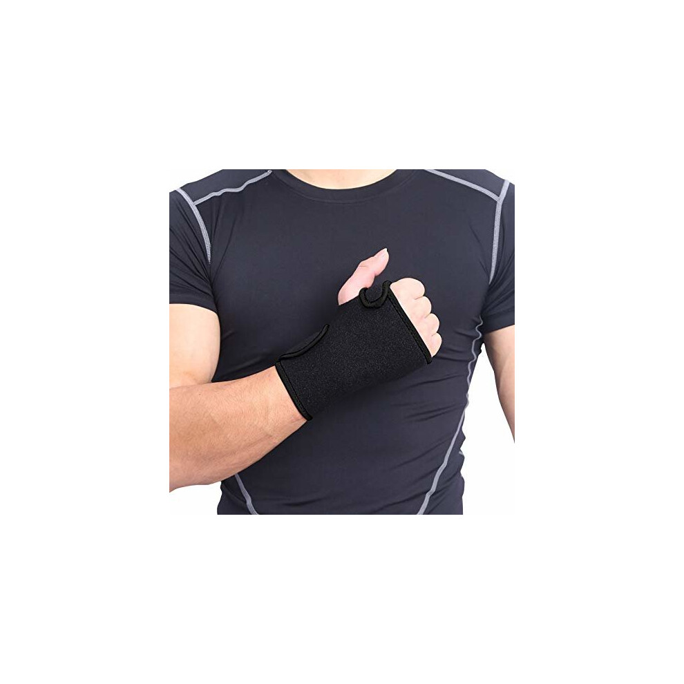 VITTO Wrist Splint Hand Support Palm Brace for Carpal Tunnel Tendonitis ...