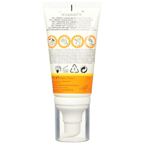 LA ROCHE POSAY Anthelios XL Gel Dry Touch Cream with SPF50 Perfume 50 ...