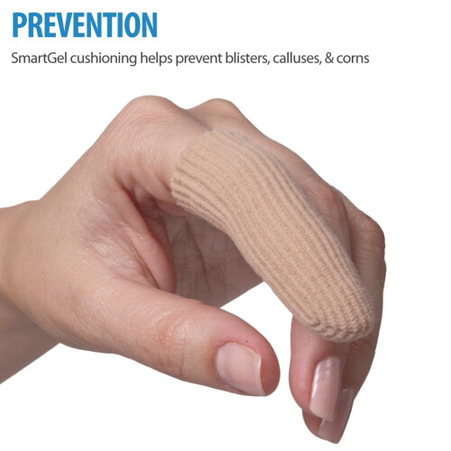 NatraCure Ribbed Fabric Gel Toe & Finger Caps/Protectors 6 Pack - for ...