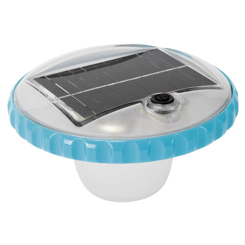 Intex floating solar powered multi colour spa, hot tub and pool light ...